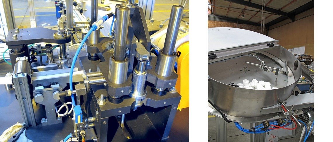 Liner Insertion Machines - Cap Lining Materials and Induction Sealing ...